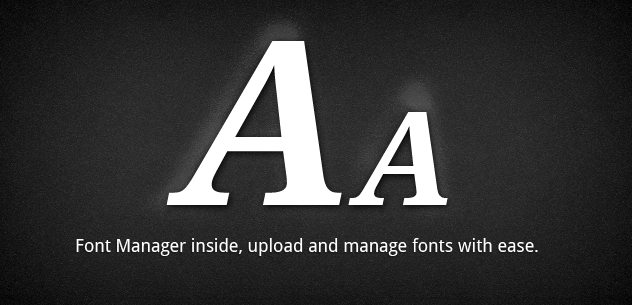 font manager – Adventures with the Wife in Space